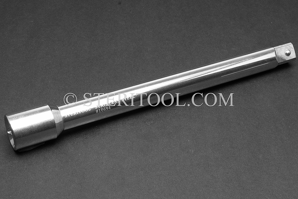 STERITOOL INC - #10694 - 1/2 DR Stainless Steel 6"(150mm) Socket ...