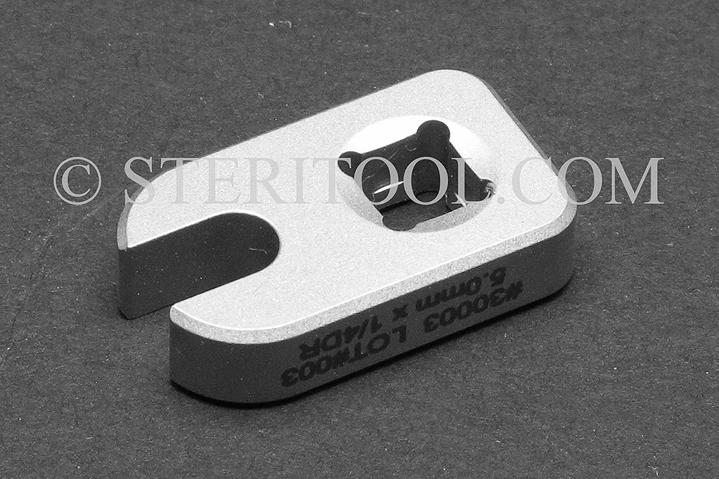 STERITOOL INC - #30003 - 5mm x 1/4 DR Stainless Steel Crows Foot Wrench ...