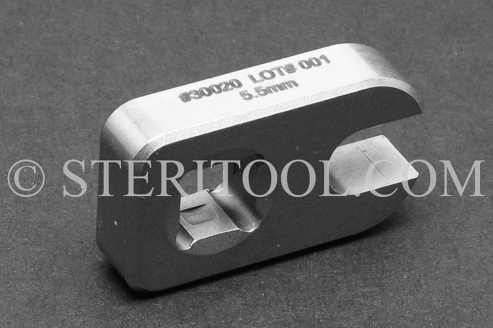 STERITOOL INC - #30020 - 5.5mm x 1/4 DR Stainless Steel Crows Foot ...