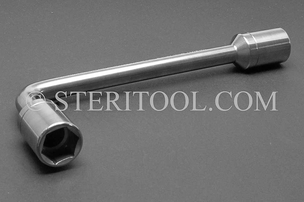 STERITOOL INC - #30341 - 18mm Stainless Steel 'L' Nut Driver. #30341