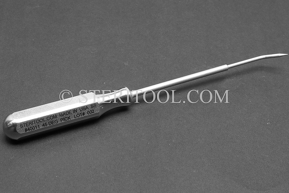 45 Degree Pick with Stainless Steel Handle