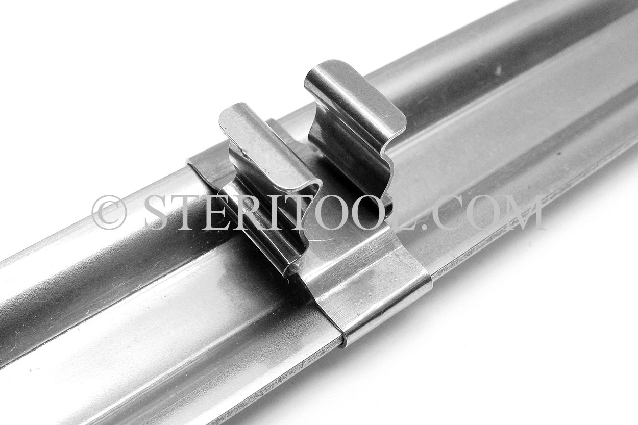 STERITOOL INC - #73993 - Stainless Steel Clip for .109" Dia Bar. Use ...