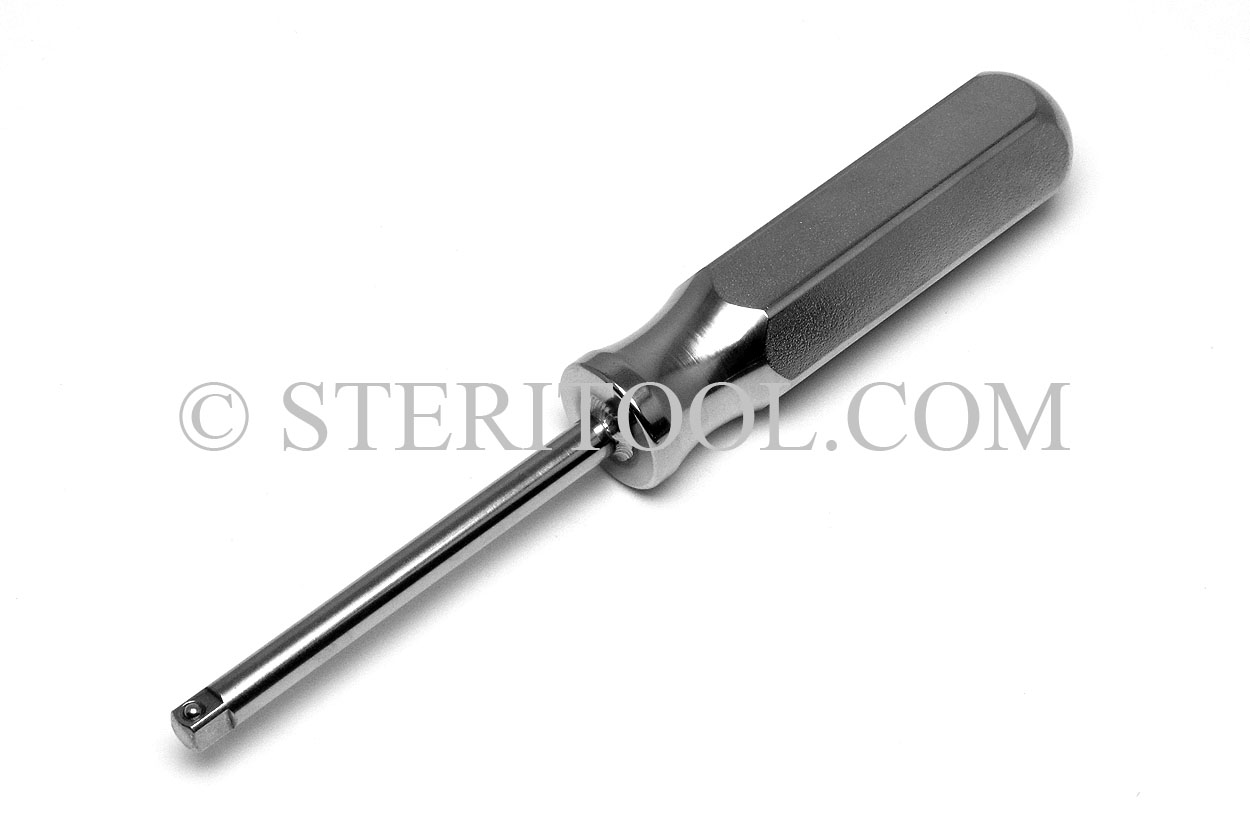 STERITOOL INC - #10780 - 1/4 DR Driver with Stainless Steel Handle ...