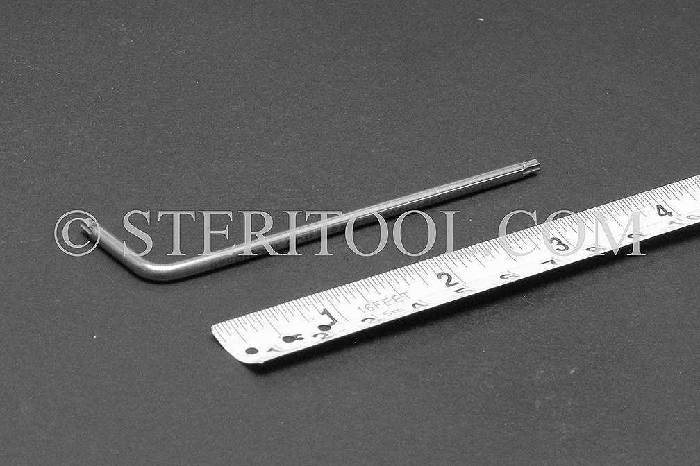 STERITOOL INC - #10810 - #10 Stainless Steel Star 'L' Key. #10810