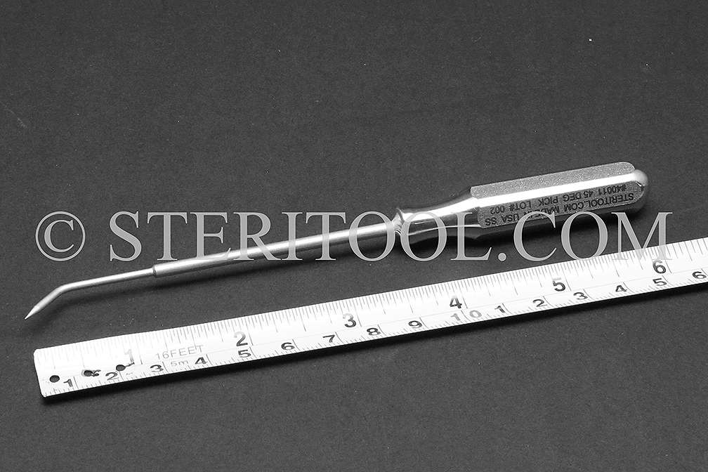 45 Degree Pick with Stainless Steel Handle